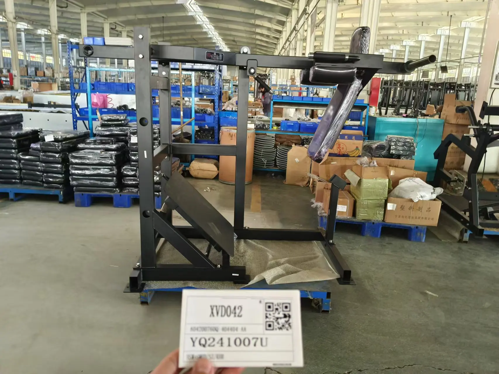 Plate Loaded Pendulum Squat Leg Extension Hip Thrust Machine for Gym ...