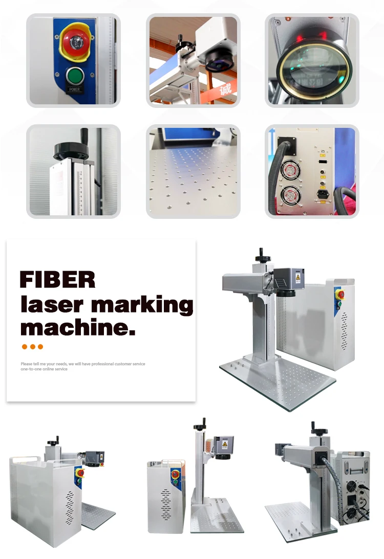 Portable Desktop Fiber Laser Marking Machines - 20W, 30W, 50W