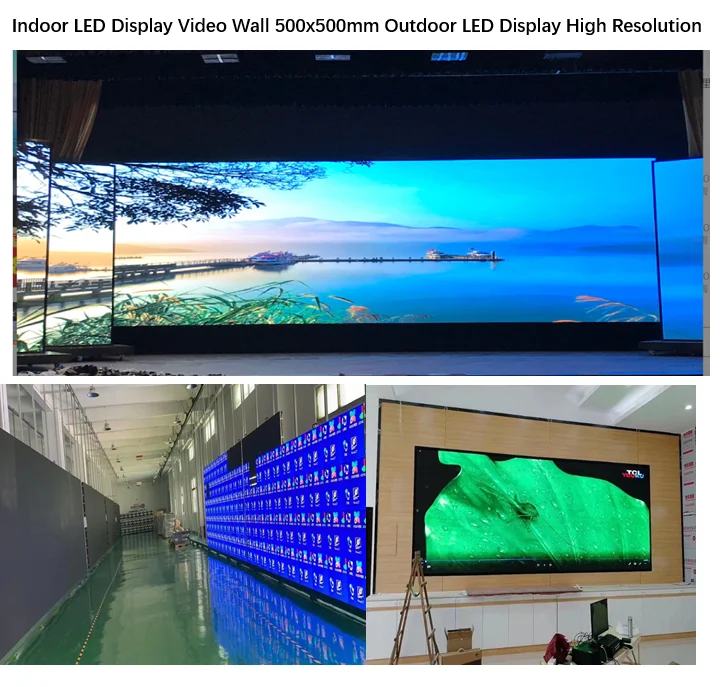 Indoor Led Display Video Wall 500x500mm Outdoor Led Display High ...