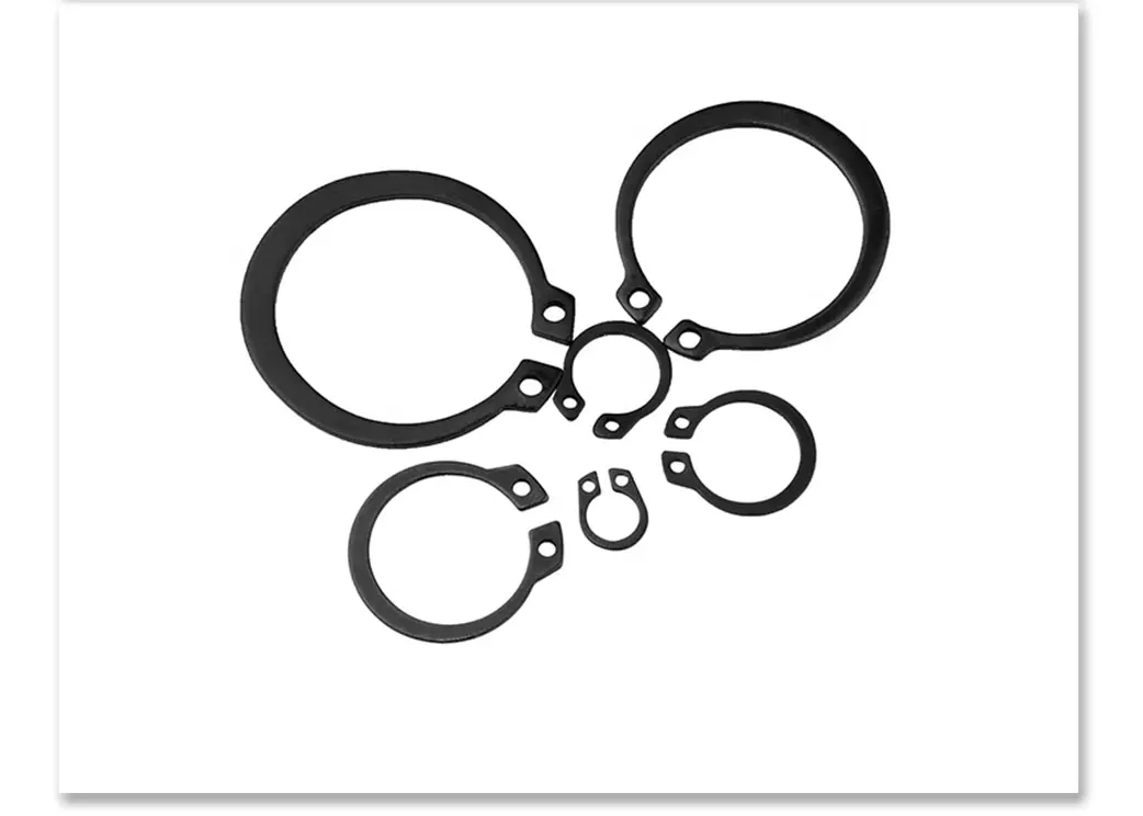 Elastic Retaining Ring Iso Black Plastic Abs Flat Washer Pe Customized ...