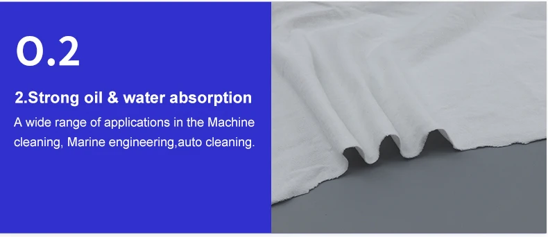 Industrial Use Wiping Rags 1kg High Cotton Pure White Rags Industrial ...