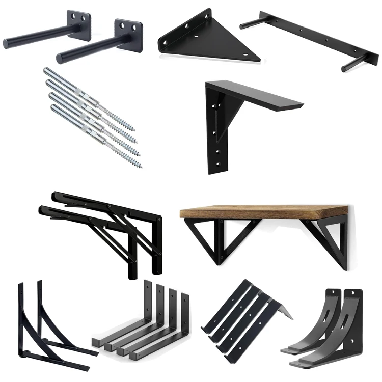 JH-Mech Shelf Brackets Folding Table And Bench Triangle Adjustable ...