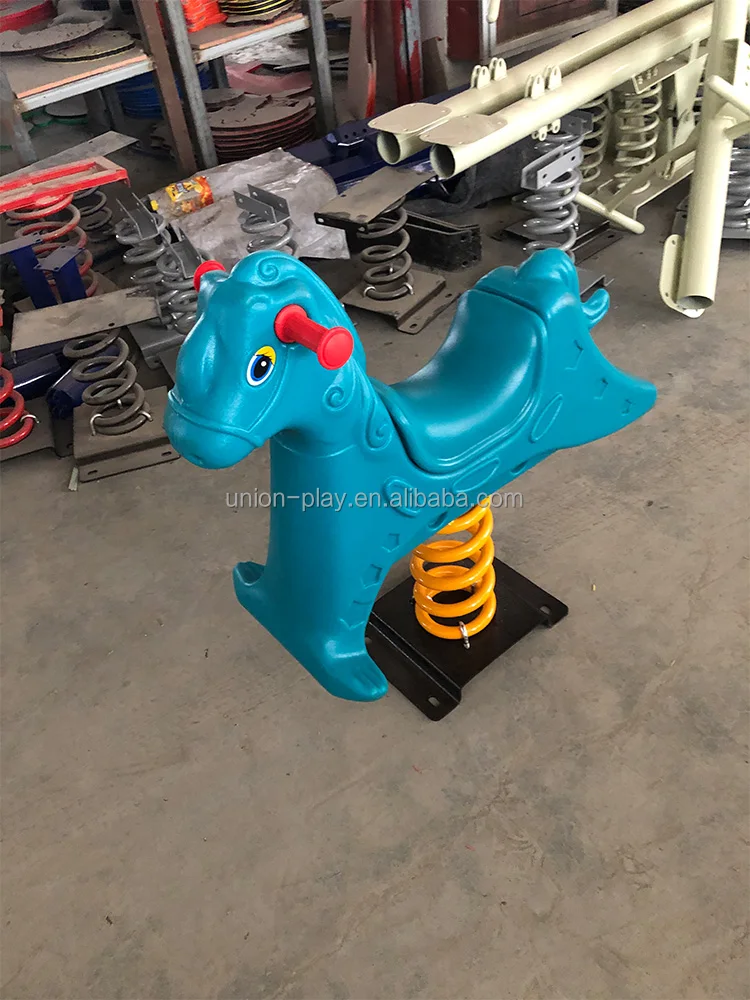 Kids Plastic Spring Riders - Fun Outdoor Playground Gear