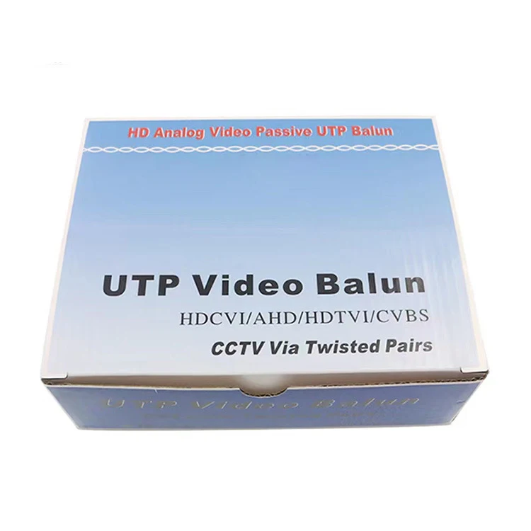 350meter Distance No Power Require Passive UTP 4ch CCTV Video Balun