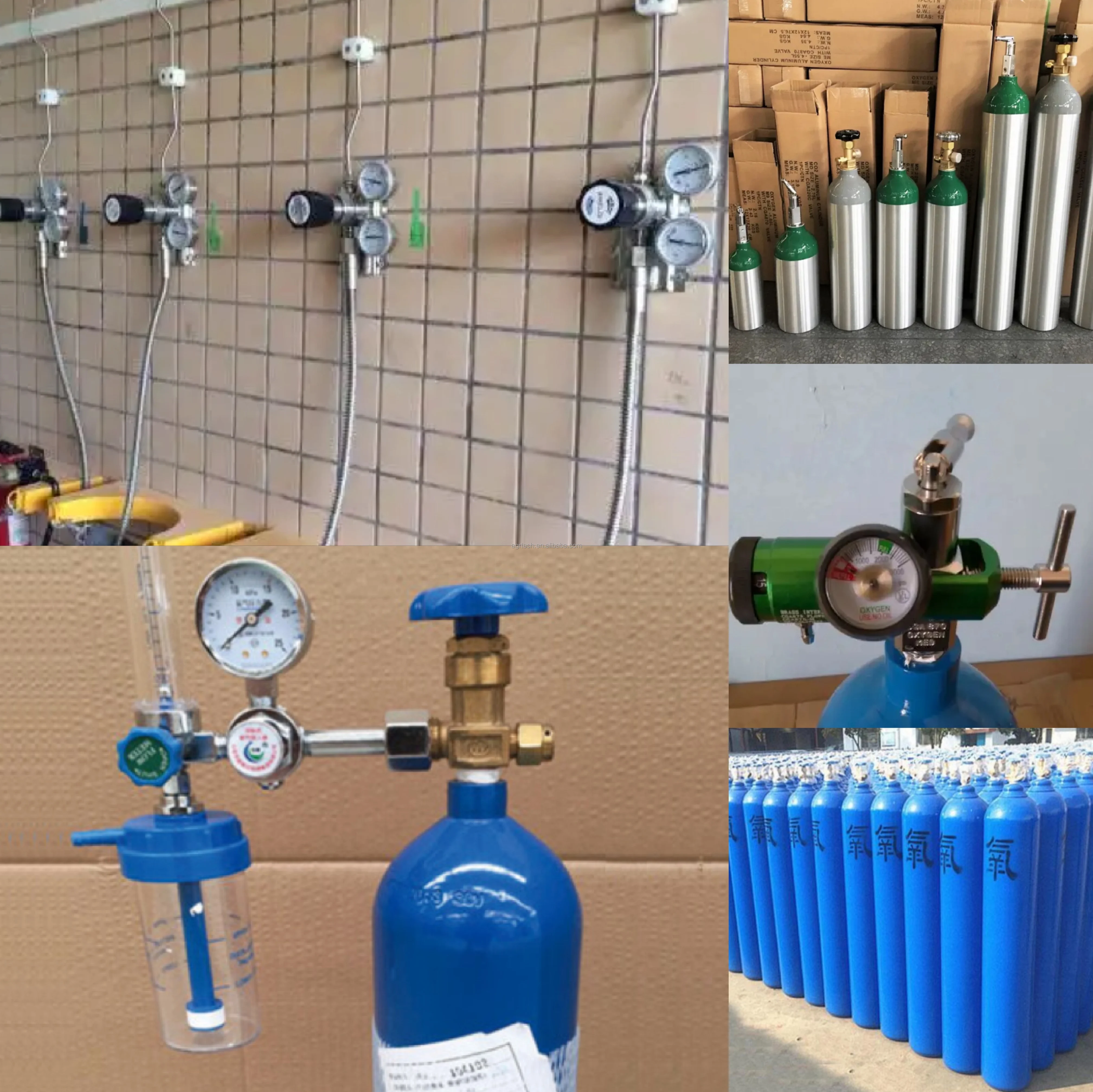 Factory Gas Control Panel Adjustable Nitrogen Pressure Regulator Lab ...