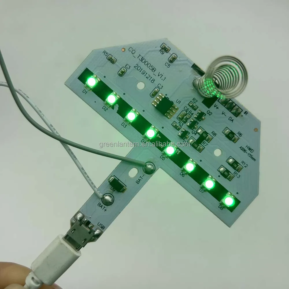 Led Pcb Only Rgb 7 Colors Touch Led Module With Touch Sensitive Switch ...