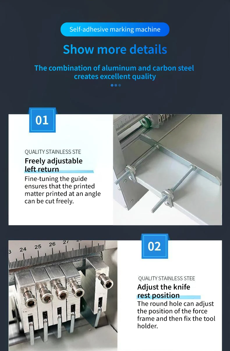 A4 Indentation Dotted Line Machine Self-adhesive Scratching Die-cutting ...