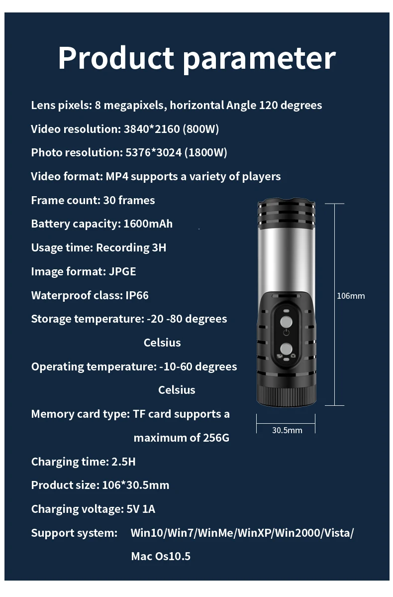 1080P Full HD Shotgun Camera - Ideal for Clay Shooting & Hunting