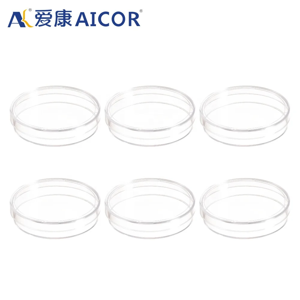 Disposable Plastic Lab-petri Dish Plastic 90mm Sterile Round 9cm Cell ...