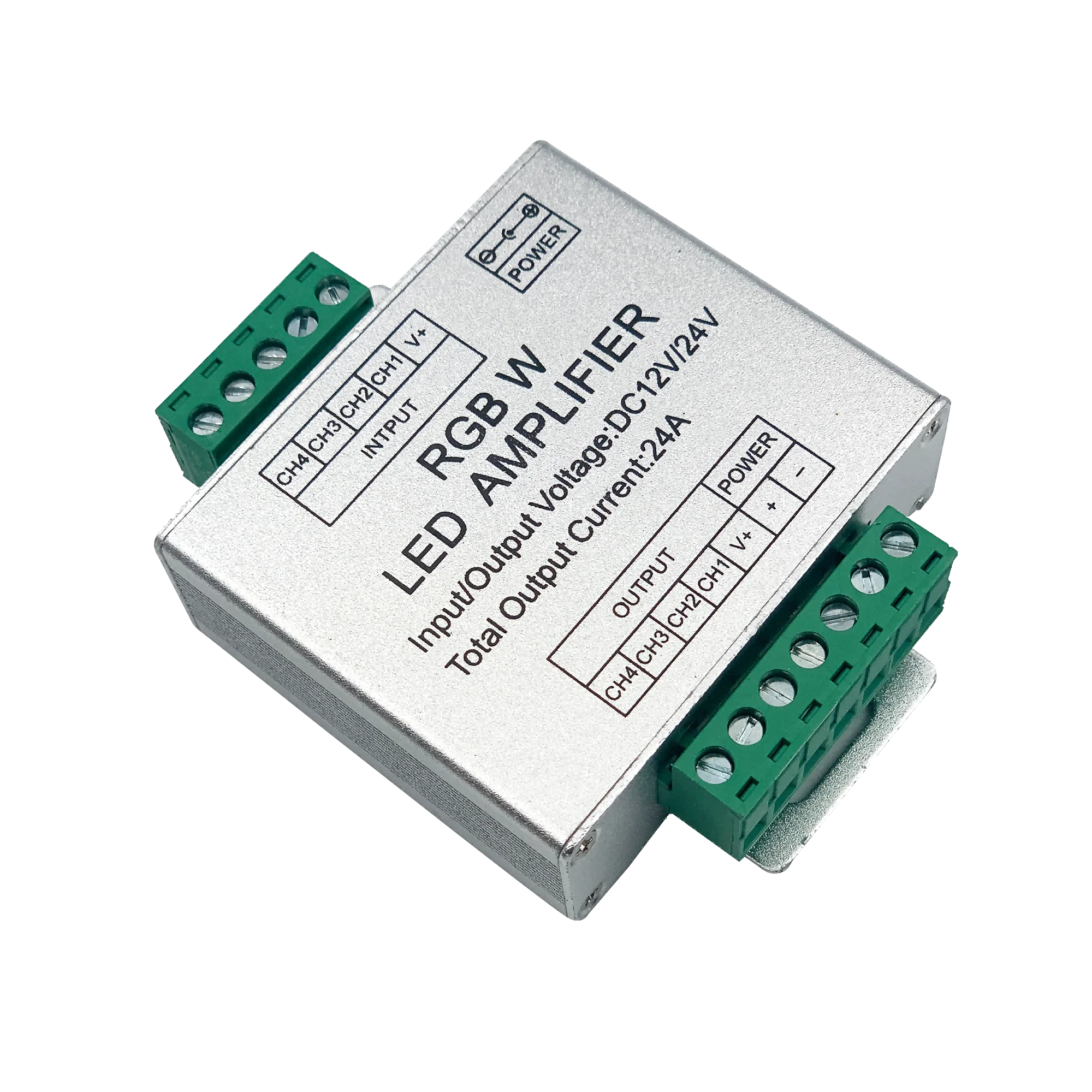 Led Rgb Controller Amplifier Signal Extender 24a For Rgb Strip Light ...