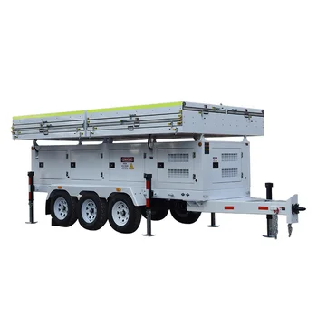 Biglux Innovation Limited - Mobile Solar Trailer, Solar Trailer