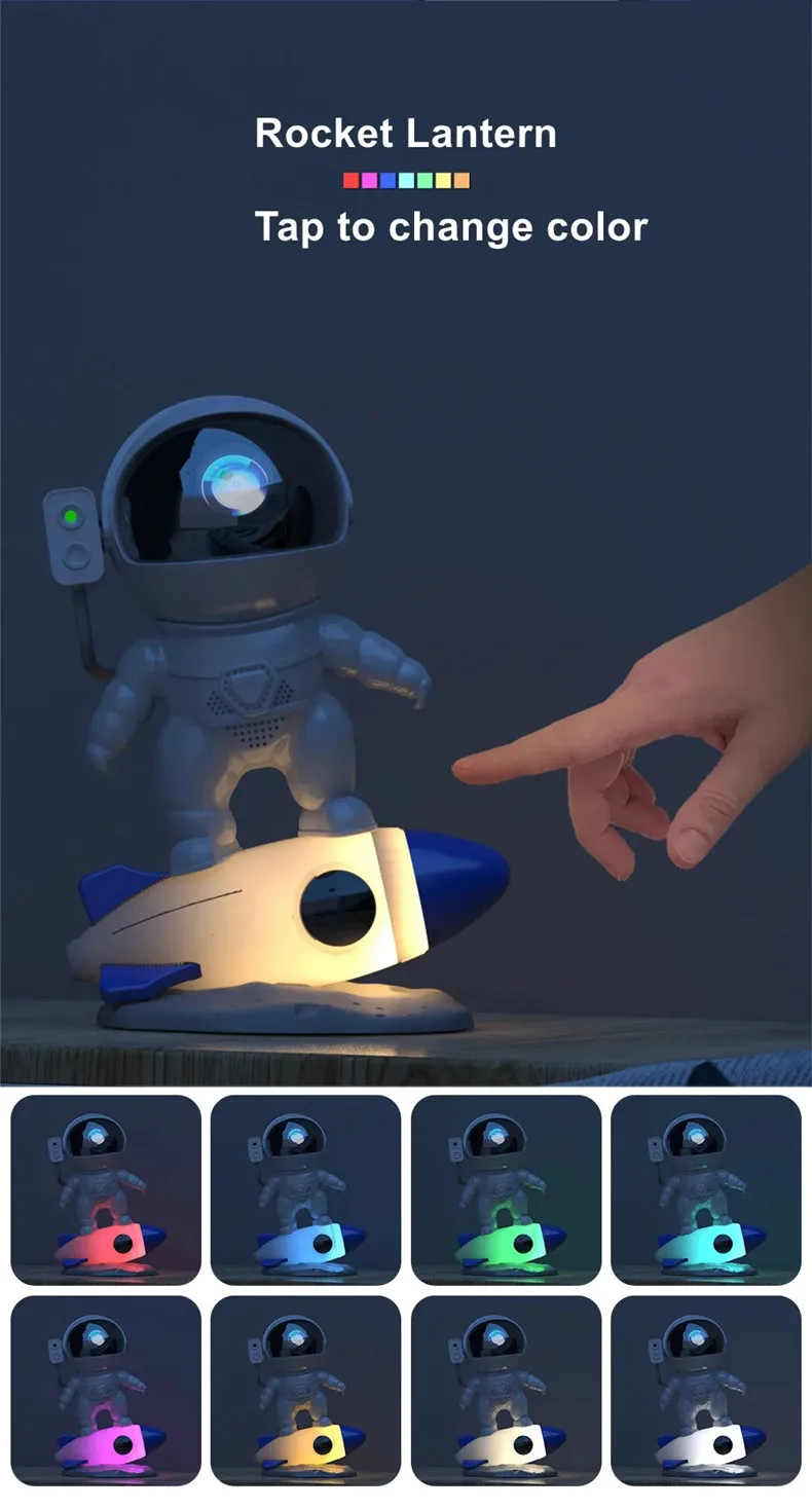 Lonvel USB Spaceman Starry Sky Projector for Kids & Adults