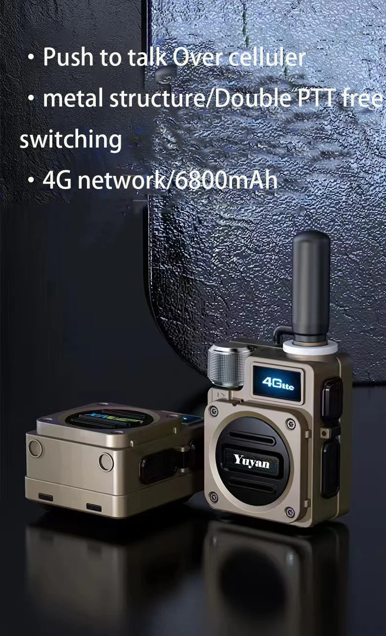 4G LTE IP Network POC Radio - Long Range Global GSM Handy Talky