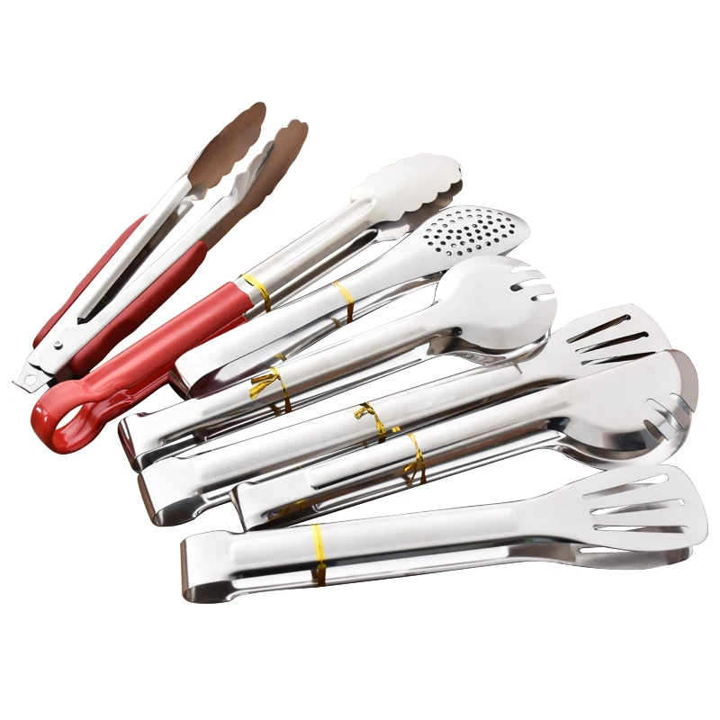 Versatile Stainless Steel Tongs - Perfect for Kitchen