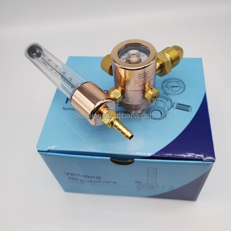 Gas Flow Meter Argon Gas Cylinder Pressure Reducing Regulator ...