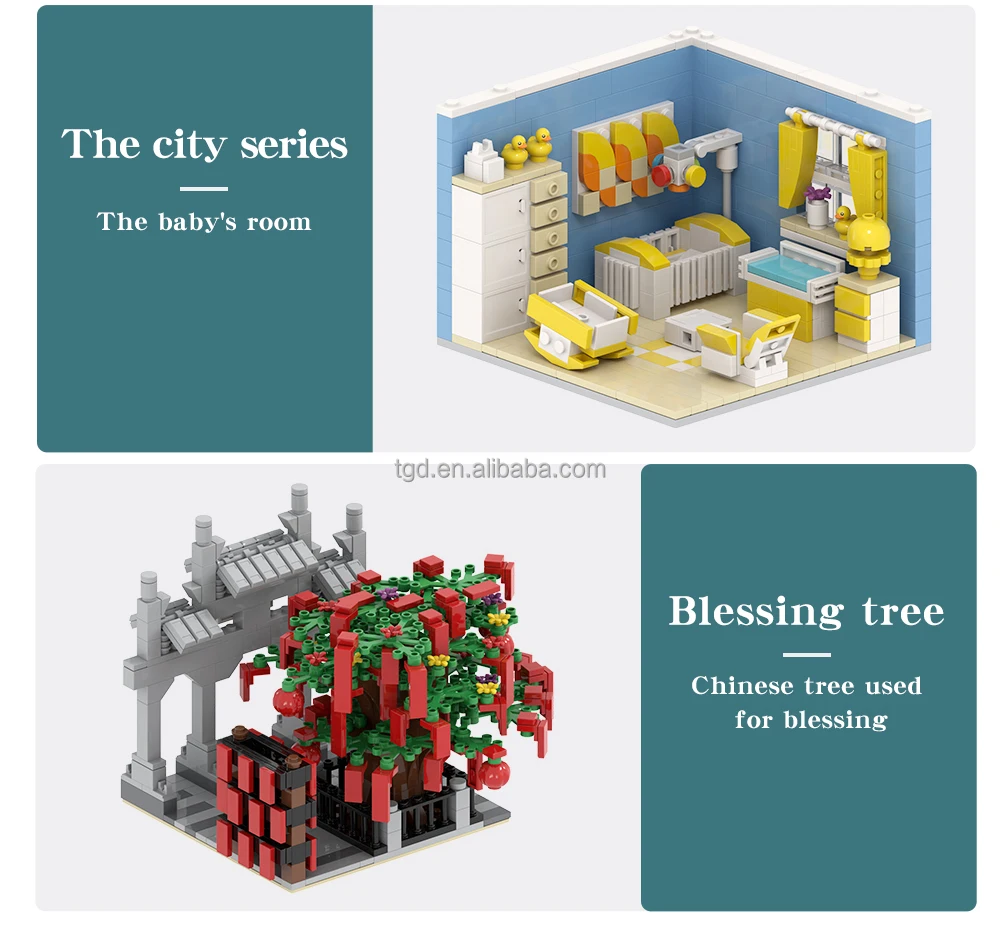 WM Blocks FNAF Anime Figure 5 Nights at Freddy Figure Mini Building ...