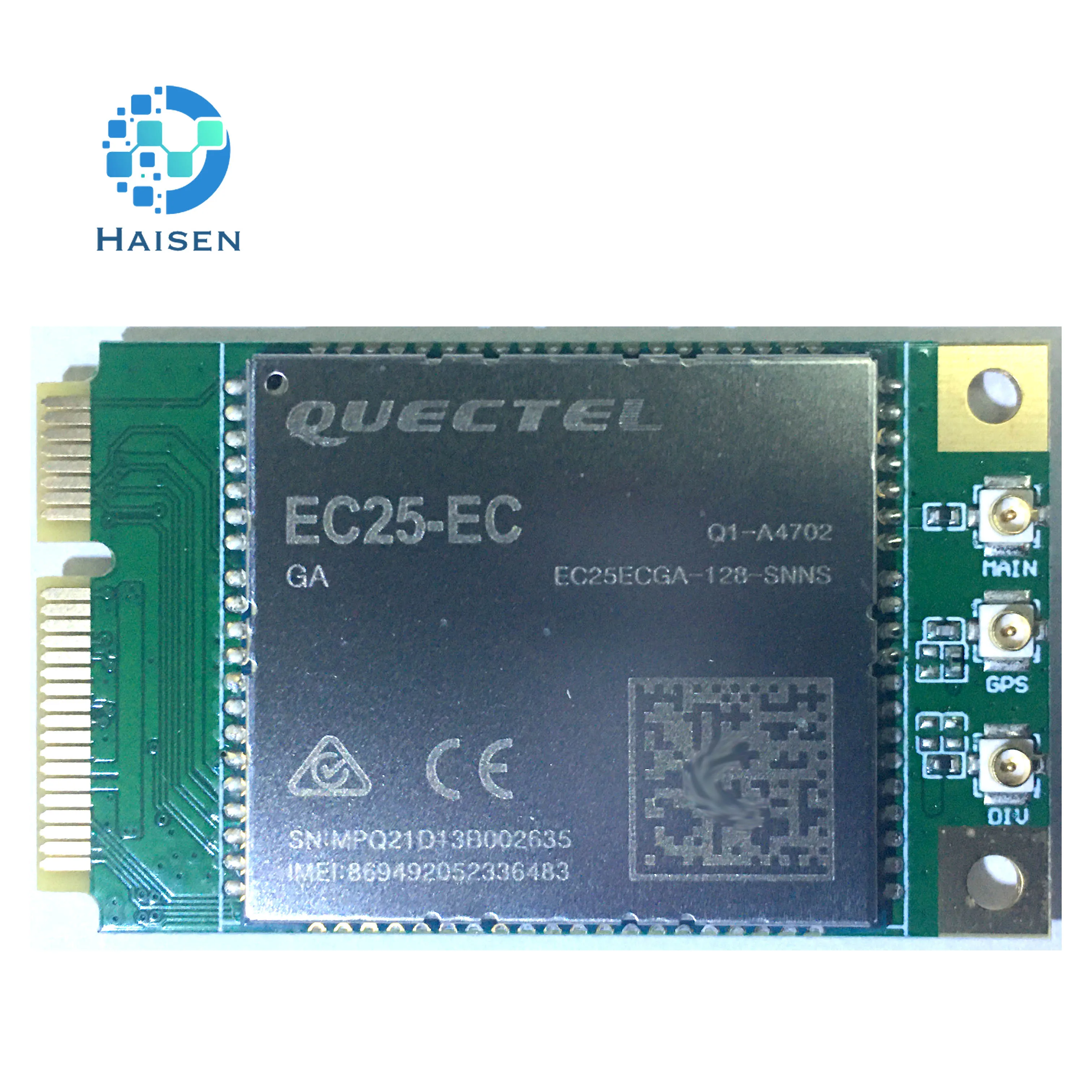 HAISEN QUECTEL wireless communication 4G module IoT EC25-EC EC25ECGA-MINIPCIE development module ...