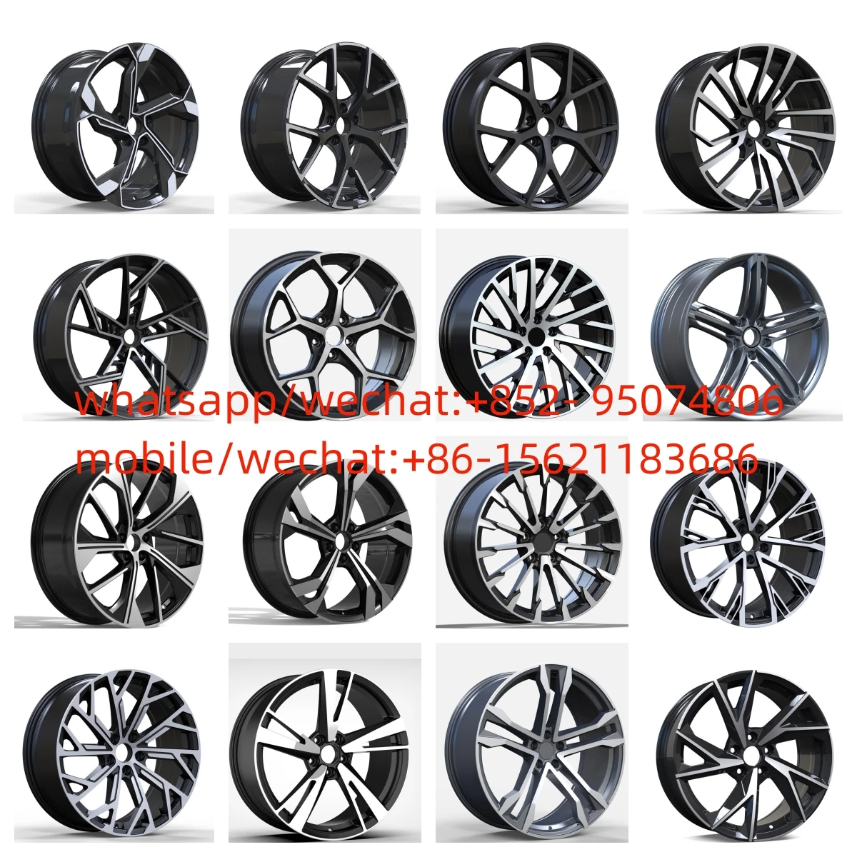 For 7 Series Car Wheel Hub Custom Forged Alloy Wheels Rim Assembled ...