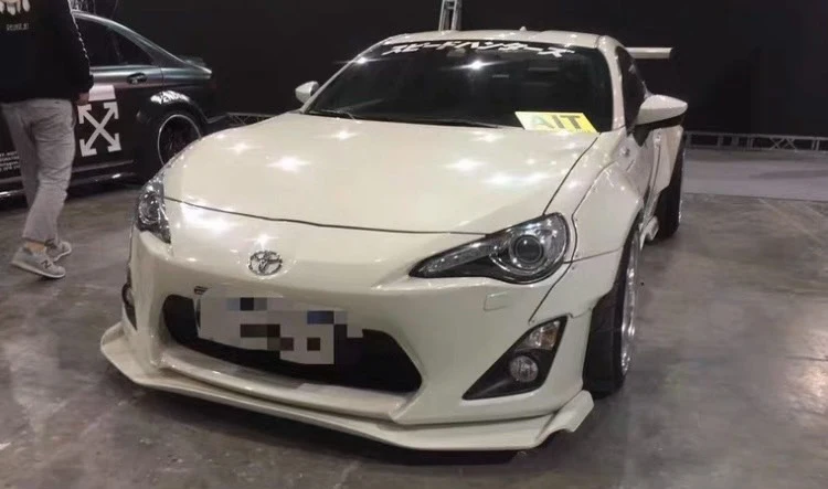 OEM Wide Body Kit Front Lip Diffuser Side Skirts for Toyota GT86 2013 ...