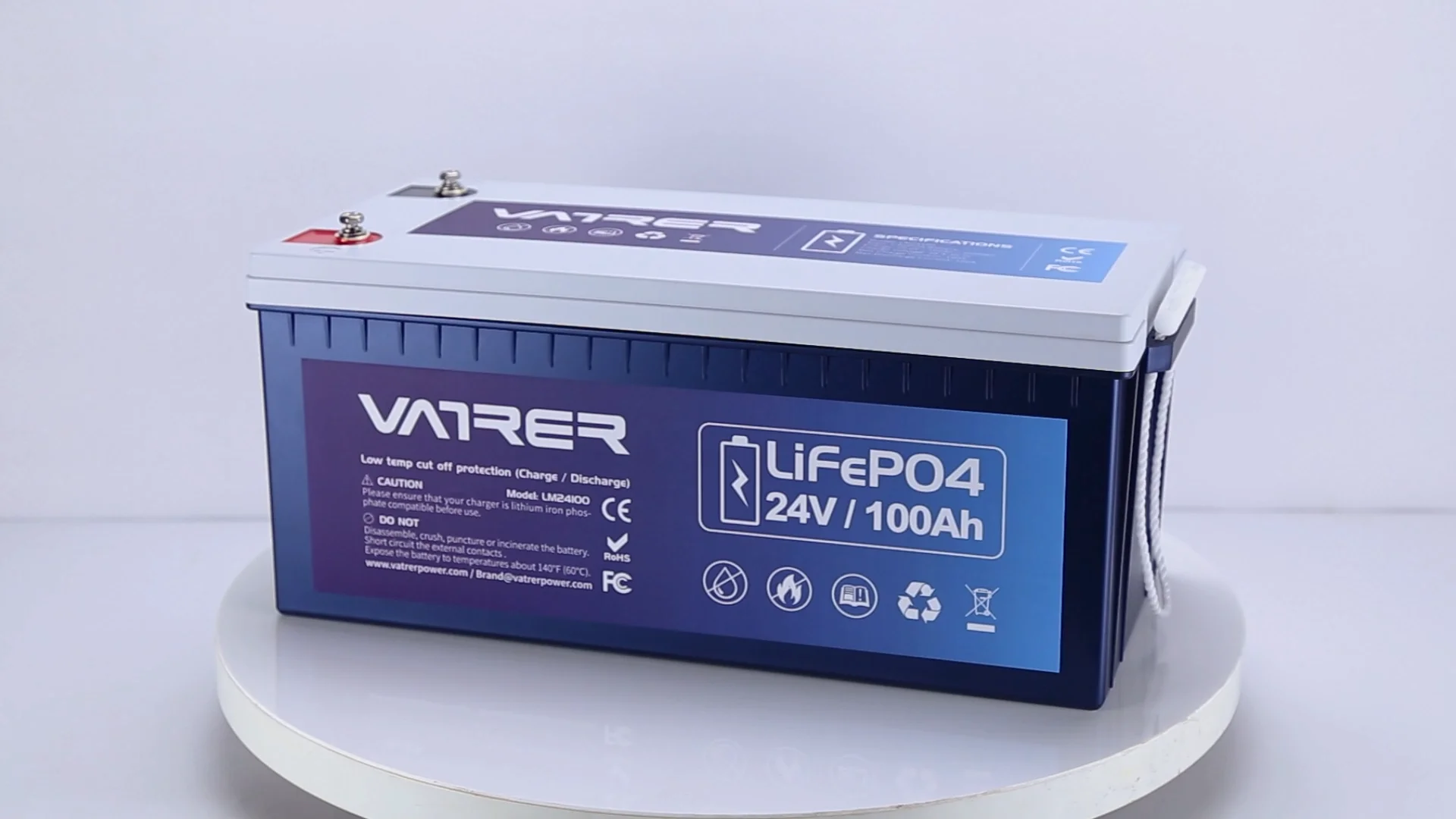 24v 100ah Bms Lifepo4 Solar Phosphate Battery 100ah 24v Lifepo4 Deep ...