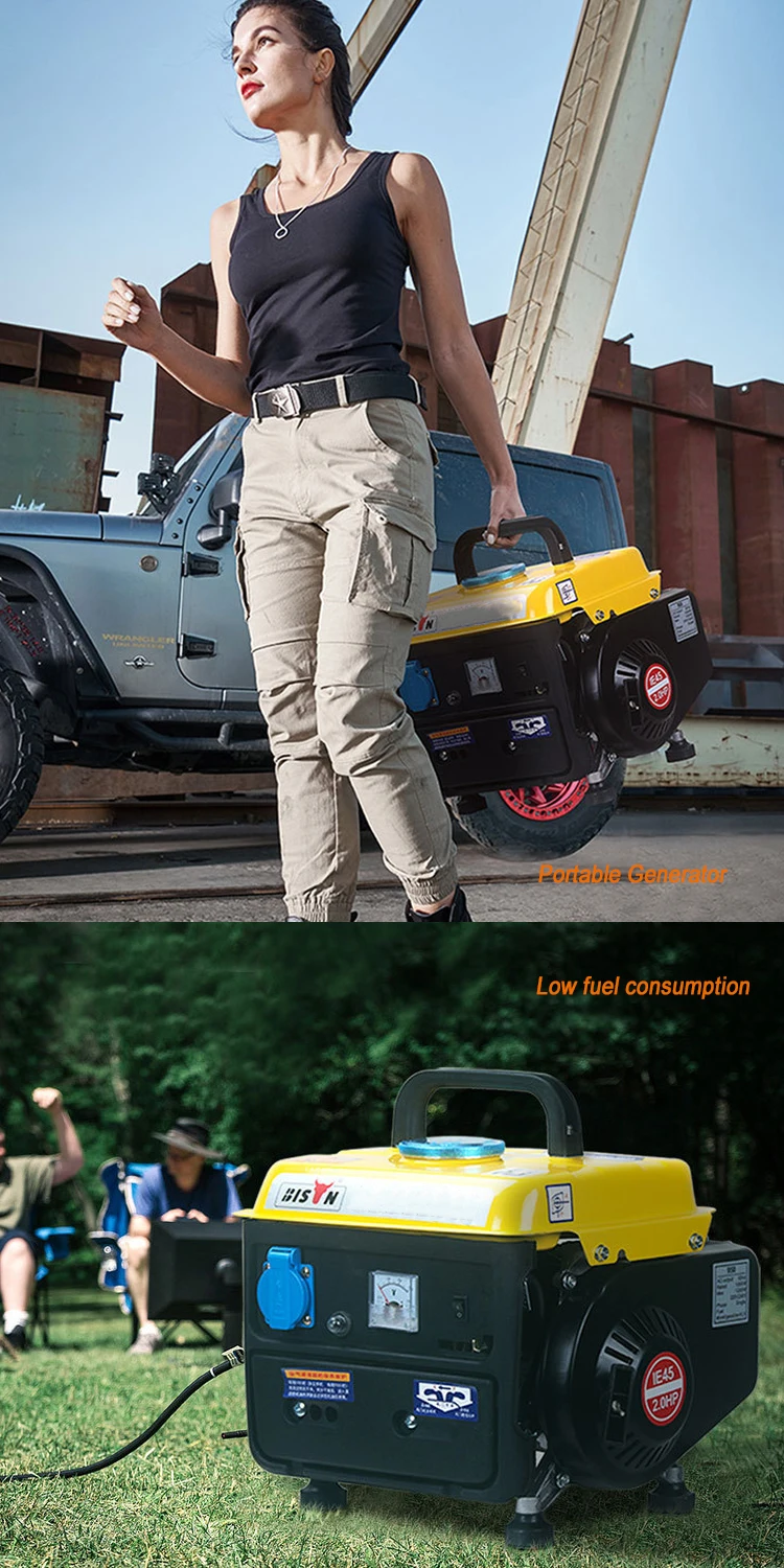 Pure Sine Wave Gasoline Inverter Generator 5kw Dual Fuel Epa Diesel ...