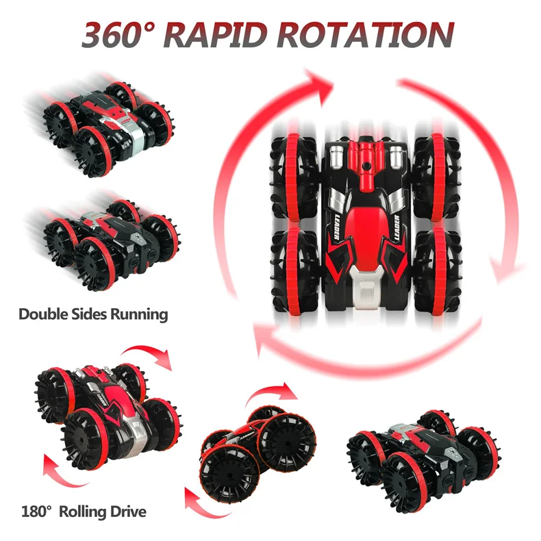 Mini RC Car Amphibious ATV Vehicle - Land & Water Fun
