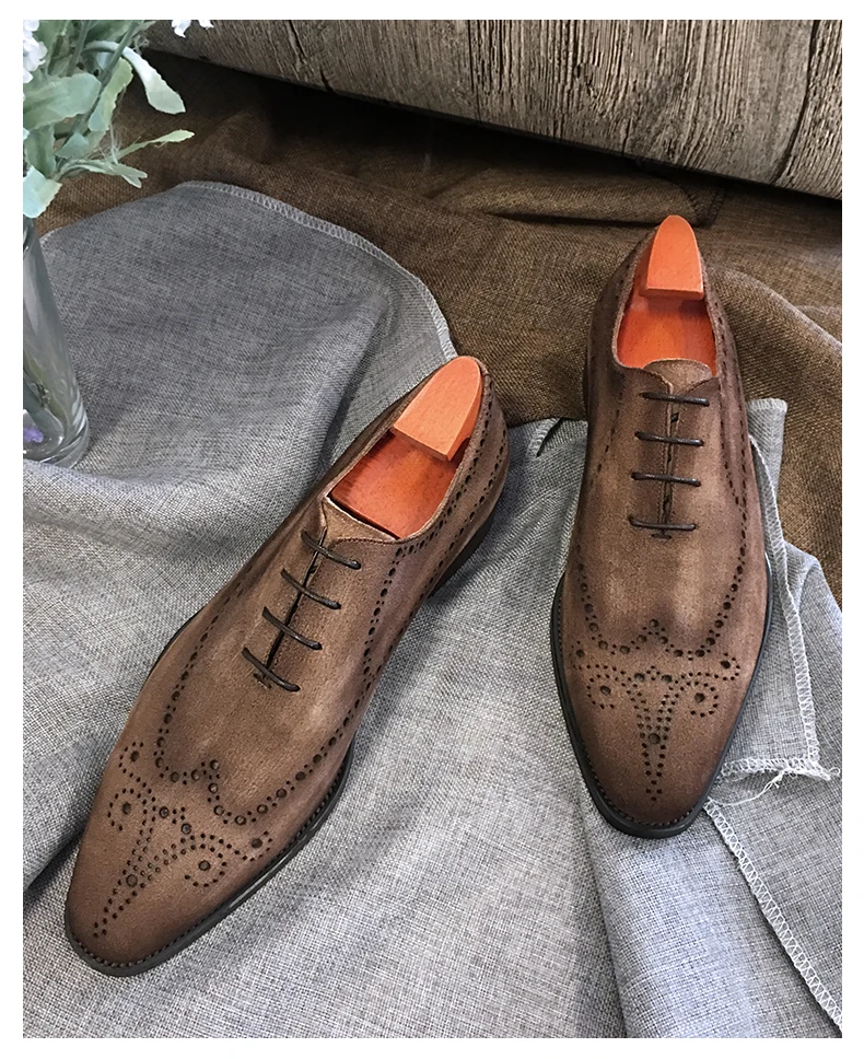 ALF8-W5 Luxury Italian Leather Shoes - Perfect for Weddings