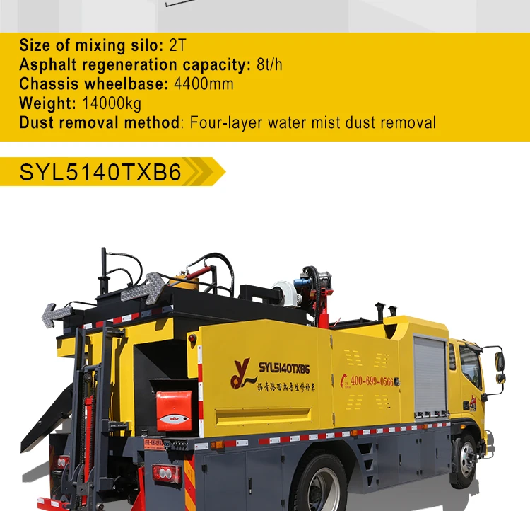 Asphalt Recycling Machi Regeneration Machine for Road Repair Pothole ...