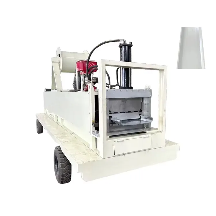 Portable Kr18 Standing Seam Metal Roofing Machine - High Safety ...