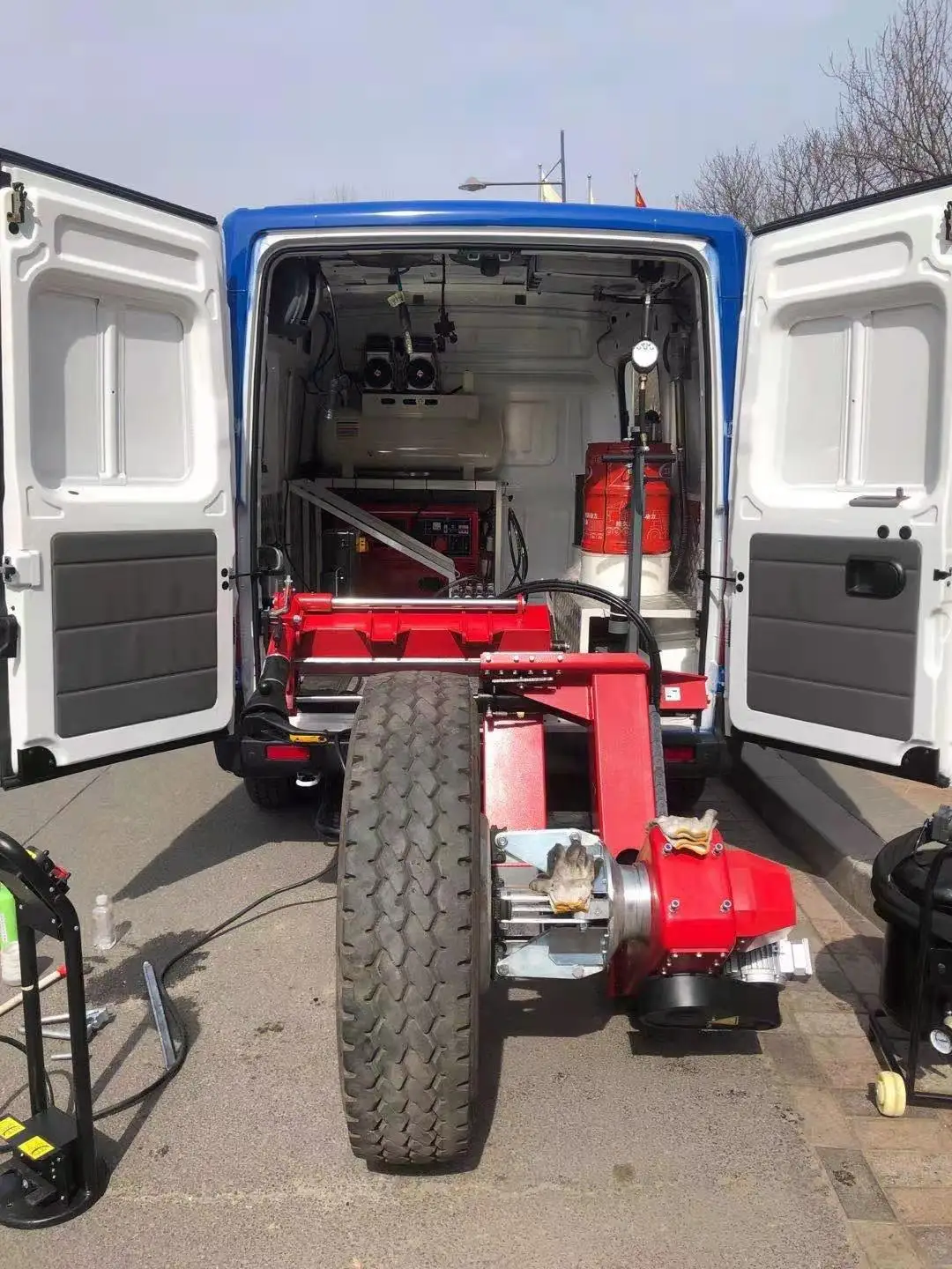 Competitive Truck/bus Wheel Tire Changing Machine/tyre Changer Machine ...