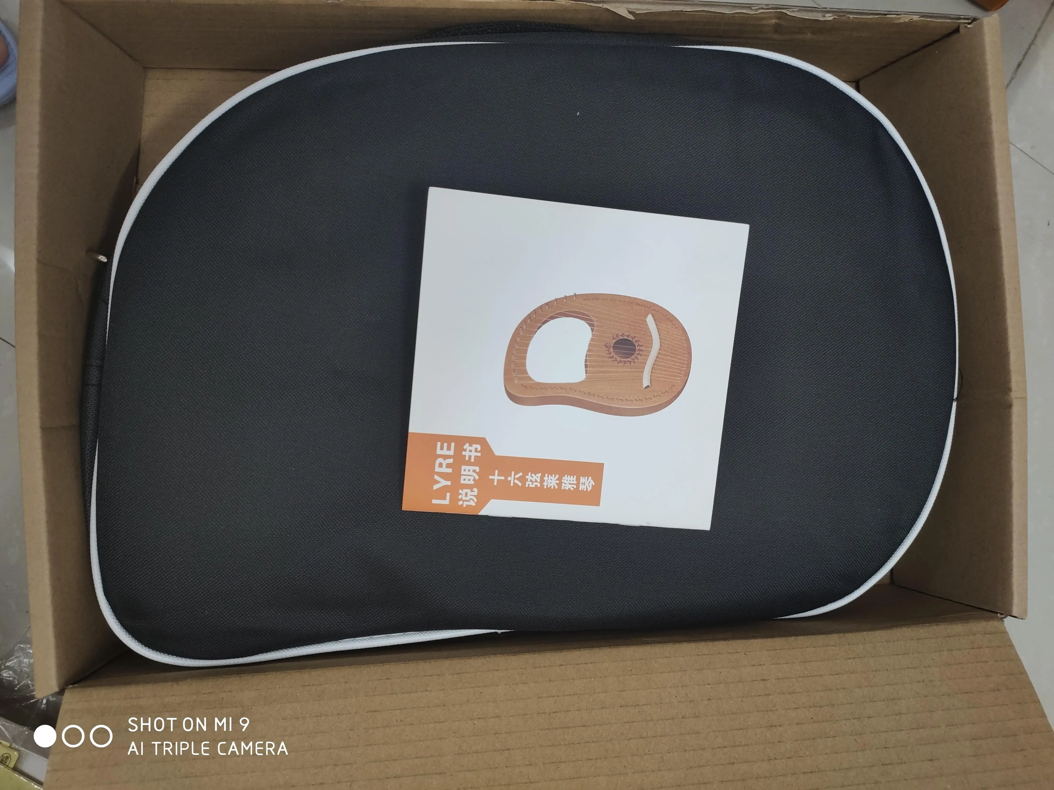 Solid Wood Box-type 16 19 String Harp Wholesale Children Harp With ...