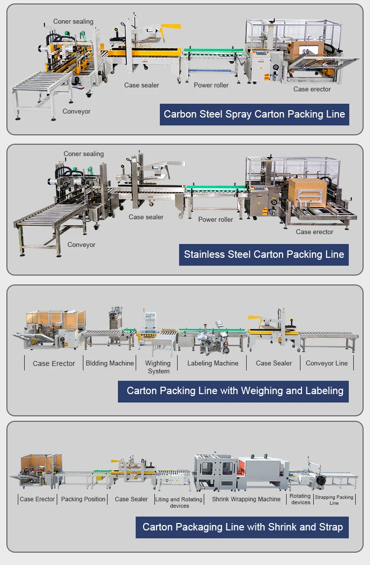 FXJ AT5050 Automatic Box Taper Machine - Efficient Carton Sealer