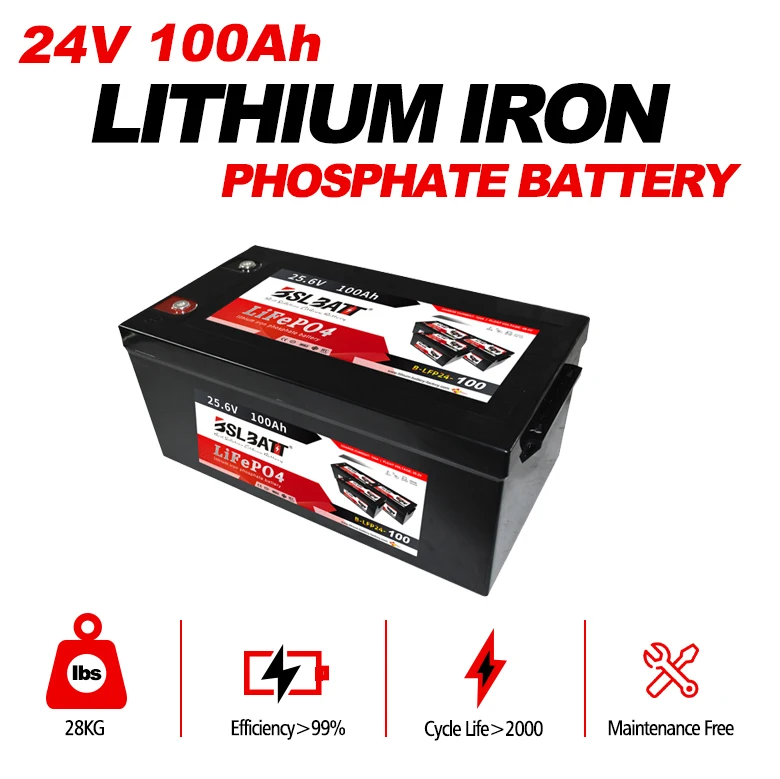 Bslbatt Customized Cheap 24v 100ah Lithium Battery - Buy 24v 100ah ...