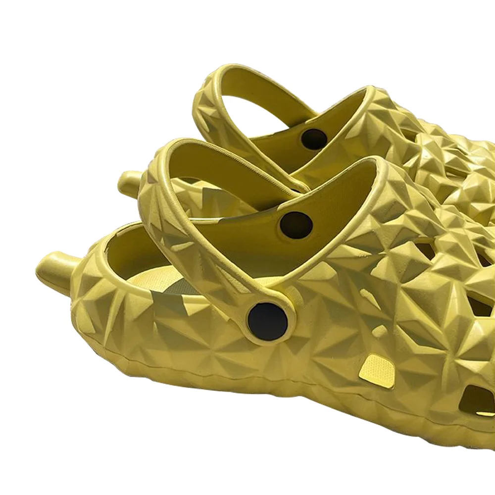 Funny Summer Fruit Creative Durian Slip-Ons for Adults Non-Slip Home ...