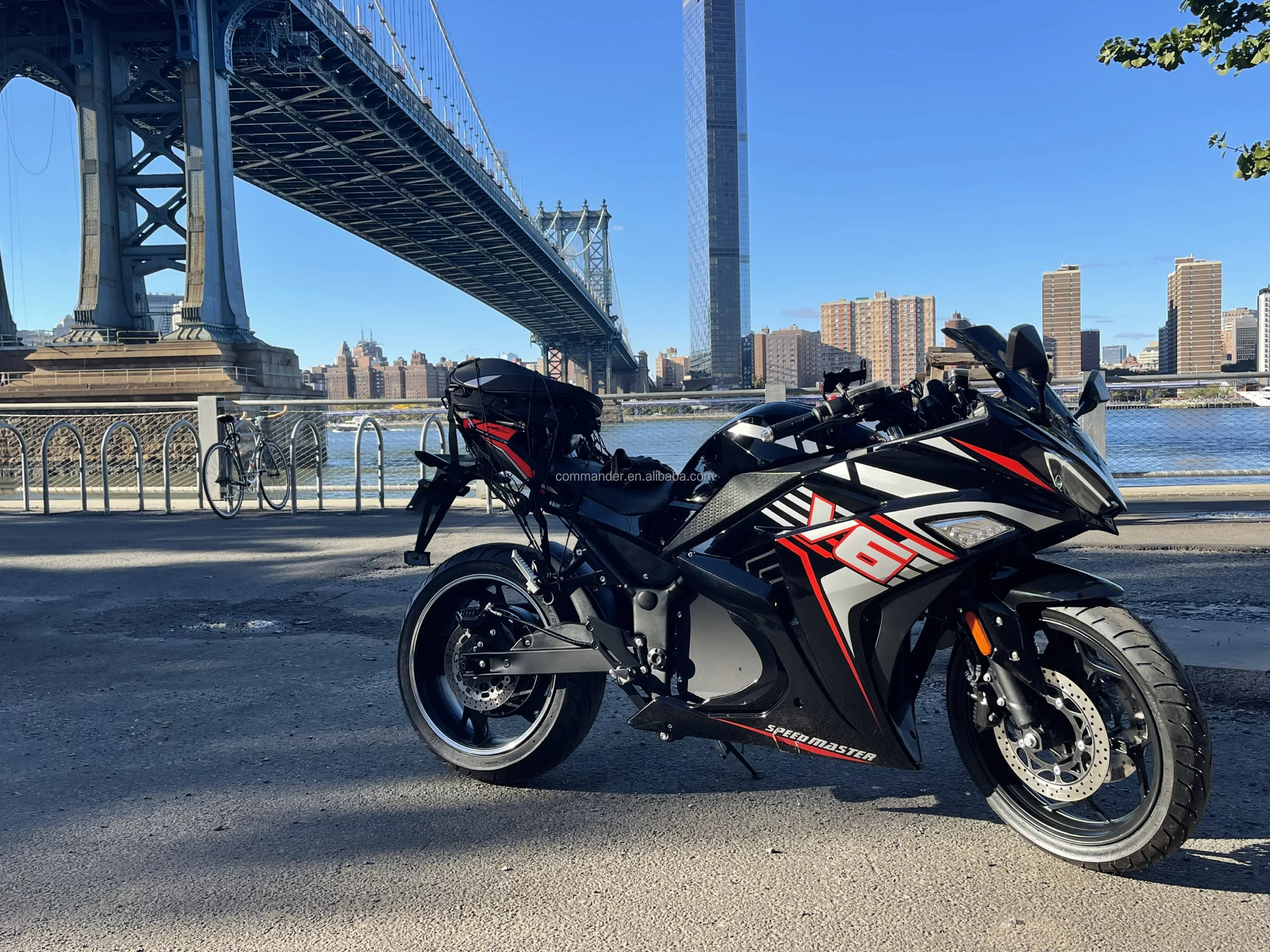 V6 3000w 5000w 10000w Electric Motorcycle With Long Range Lithium ...