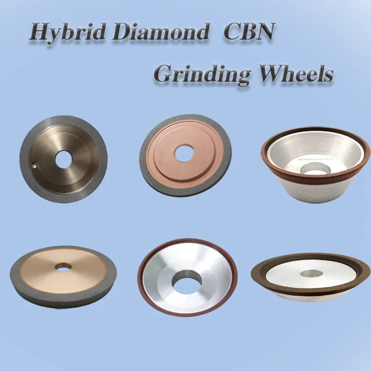 1A1 1V1 High Strength Slotted Grinding Wheel Mixed Bond Resin Metal for ...
