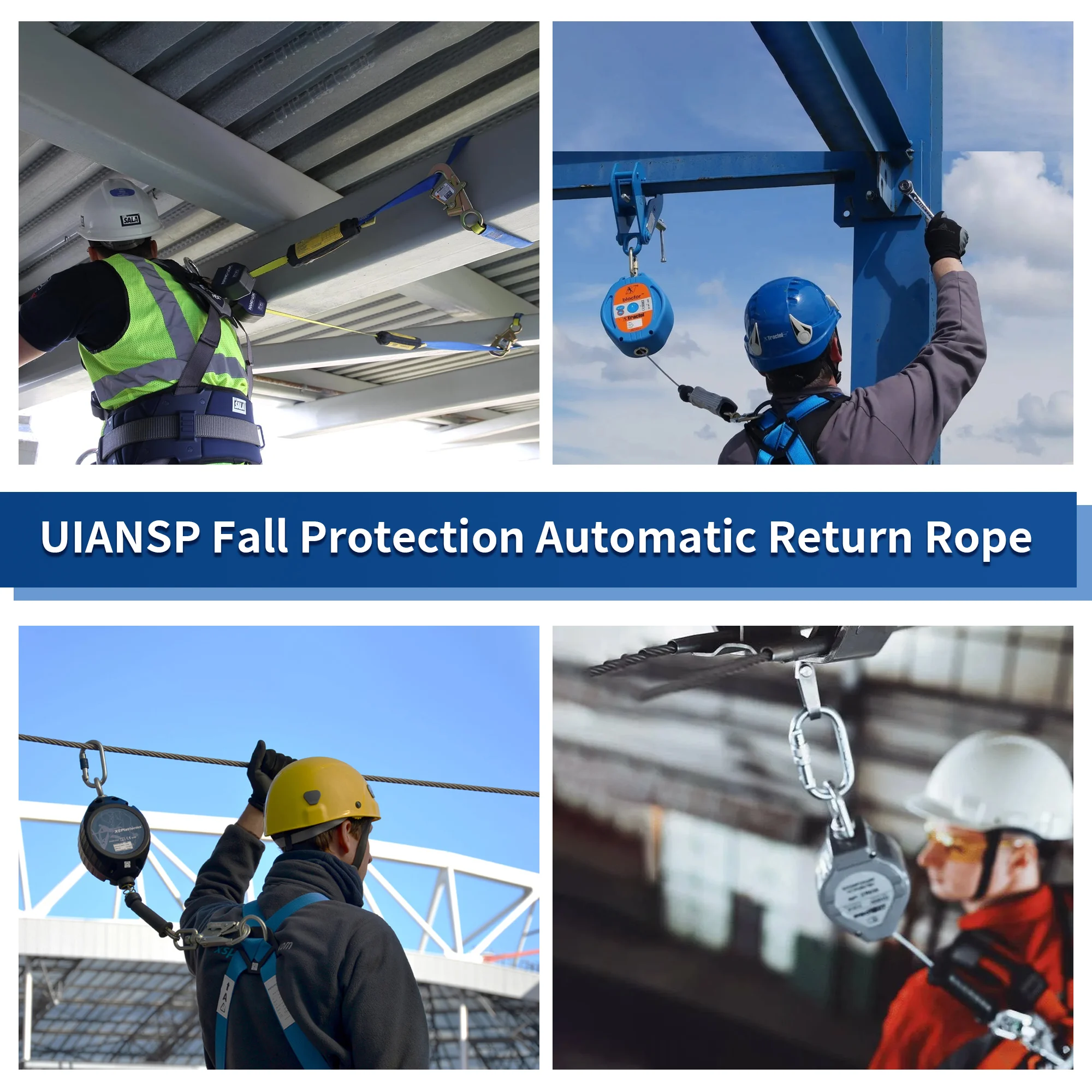 High-strength Webbing Anti-fall Device Is Self-retracted, Safe and ...