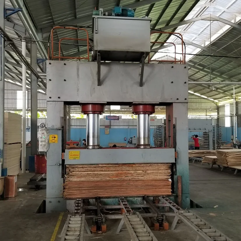 500T Top Type Plywood Cold Press Wooden Machine for Plywood Production ...