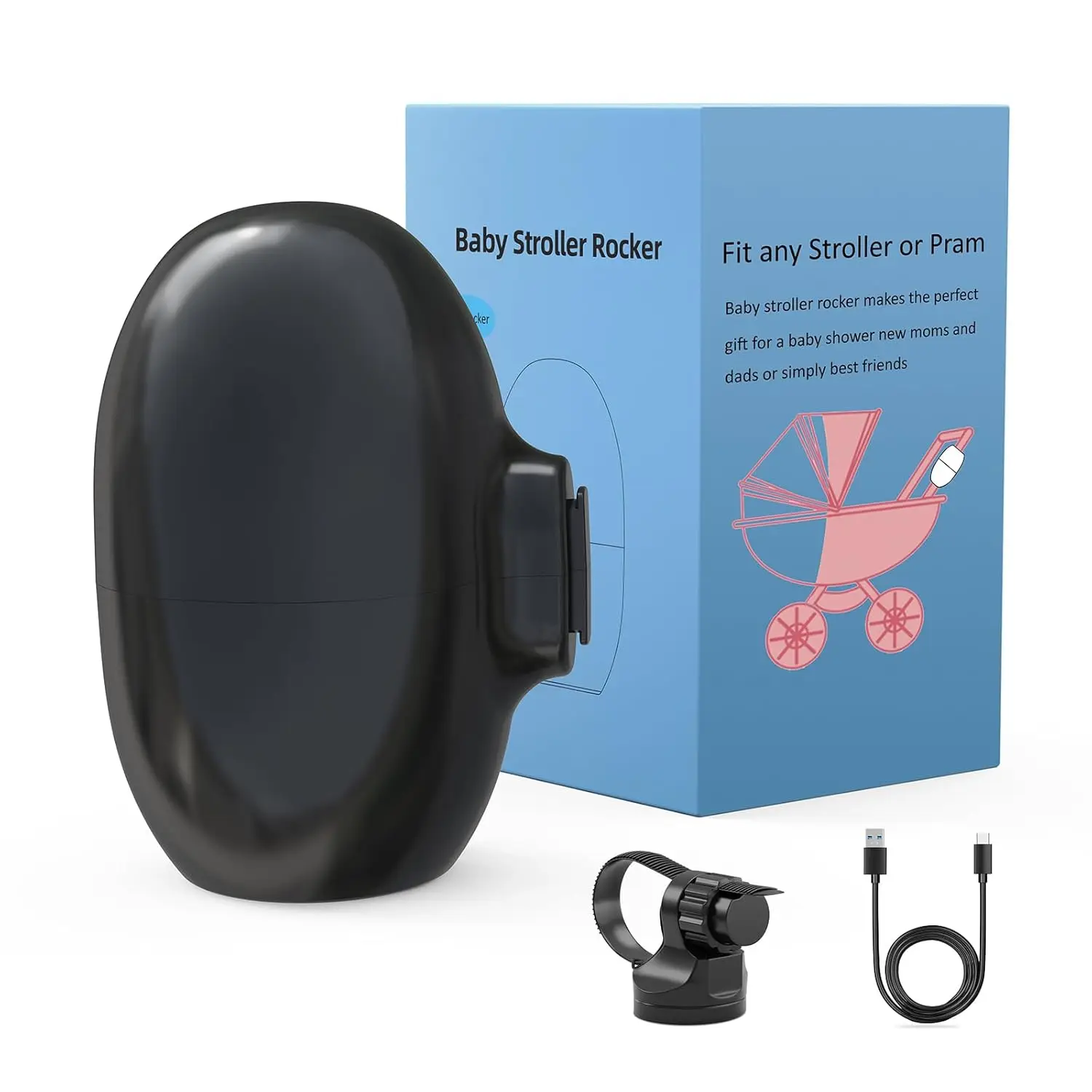 Rechargeable Baby Stroller Rocker Baby Rocker Electric Automatic Swing ...