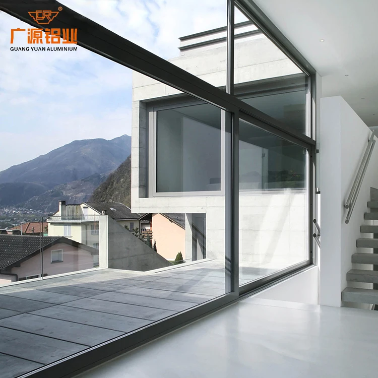 High Security European Style Arched Aluminium Windows