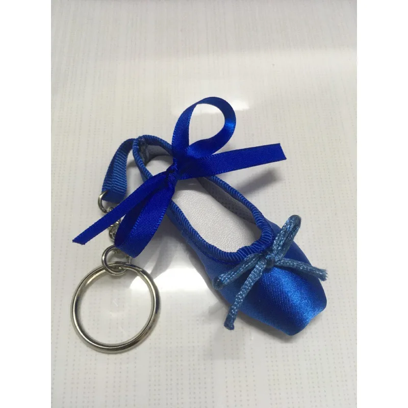 Mini Pointe Shoes Keychain for Ballerina Gifts - Handmade Charm Pendant ...