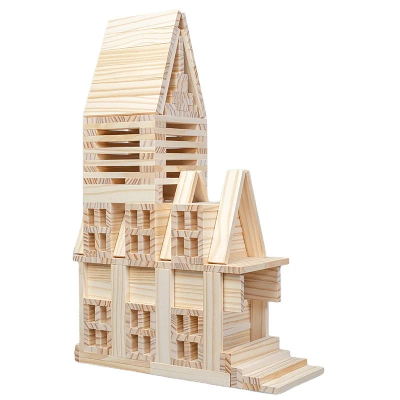 Archimedes log color building block rule building block set wooden ...