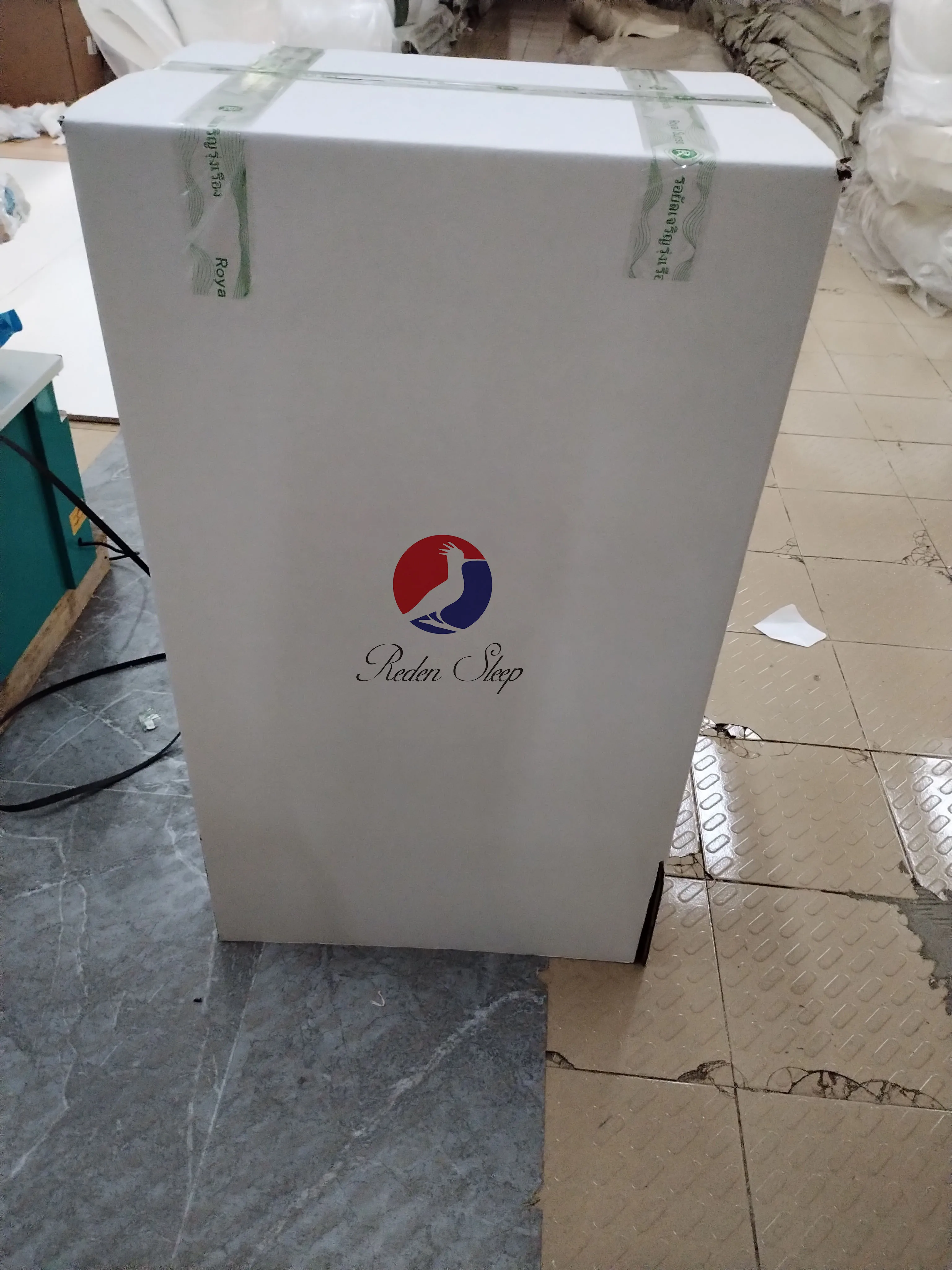 Wholesale Queen Size Full Body Massage Latex Bed Mattress With Compressed Roll Packaging Logo ...