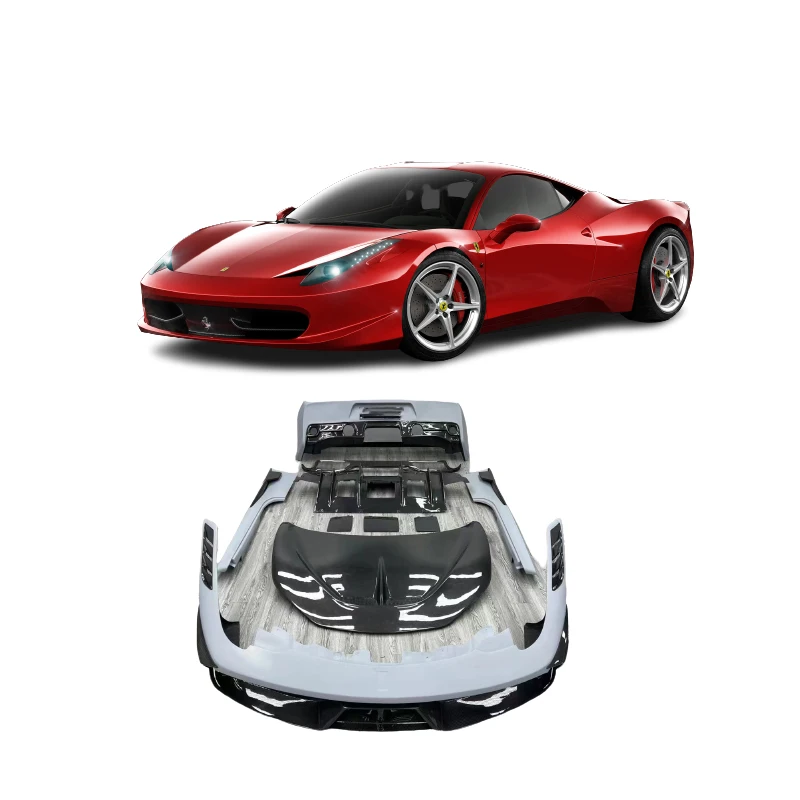 CARBON FIBER Side Skirt Body Kit for Ferrari'458 11-14| Alibaba.com