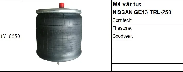 TRL-250SCN Air Spring - Reliable Fuso Super Great Replacement