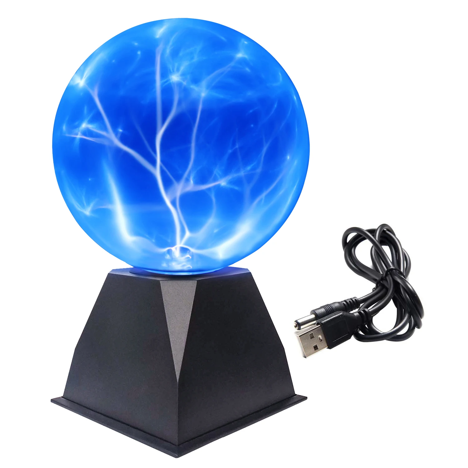 Halloween 6 Inch Table Lamp Magic Ball Sphere Rgb Light Gift With Touch ...
