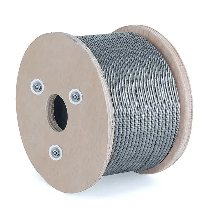 Steel Wire Rope 6x7 FC IWRC 6mm Good Quality| Alibaba.com
