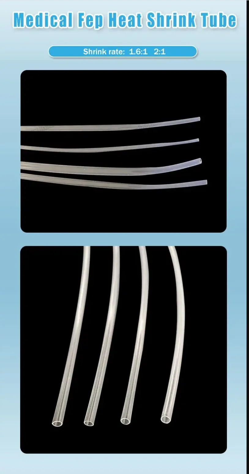 Medical Grade Peelable Heat Shrink Tubing FEP Peelable Tube OEM, Peelable Fep Heat Shrink Tube ...