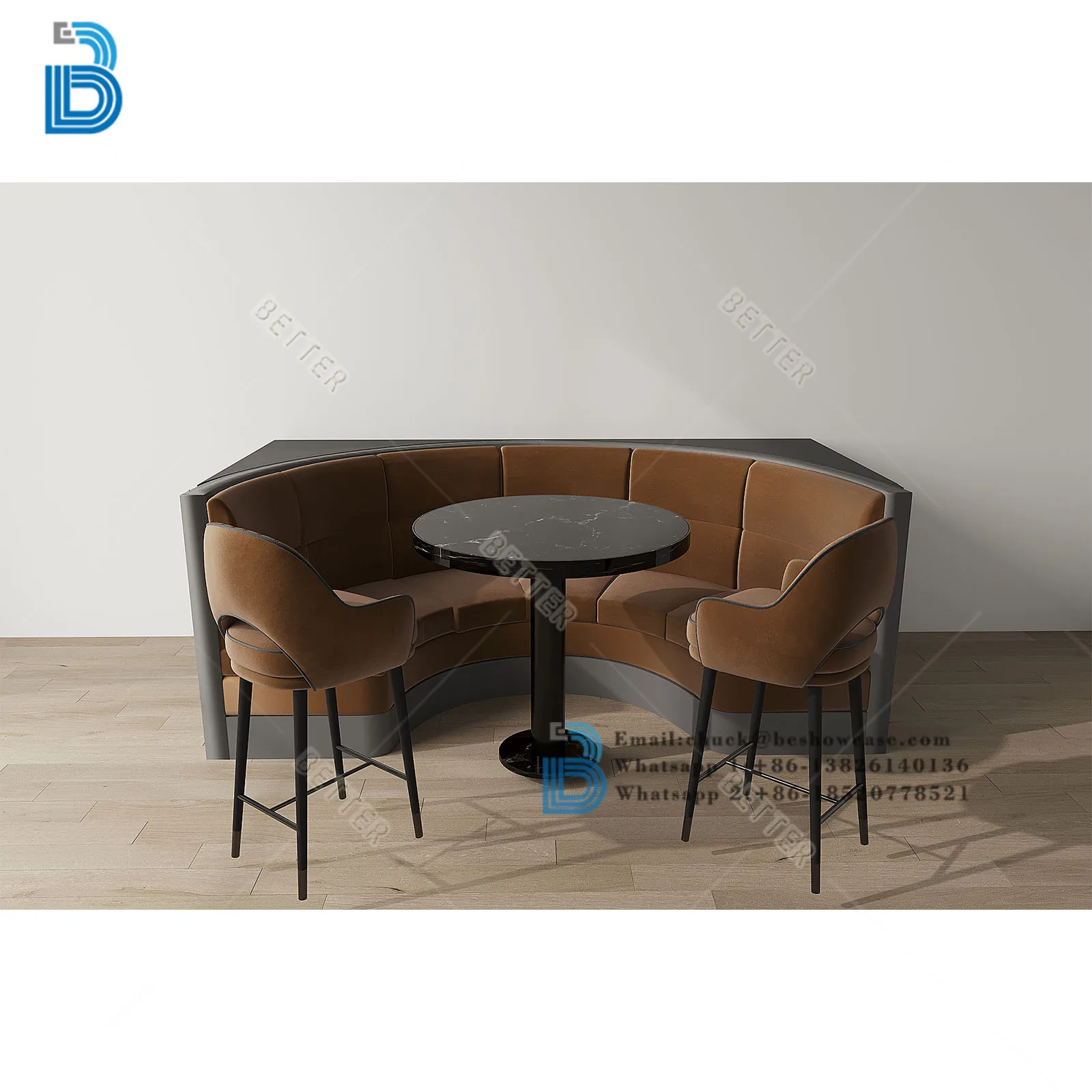 Coffee Shop Bar Counter Design Commercial Restaurant Table Custom ...