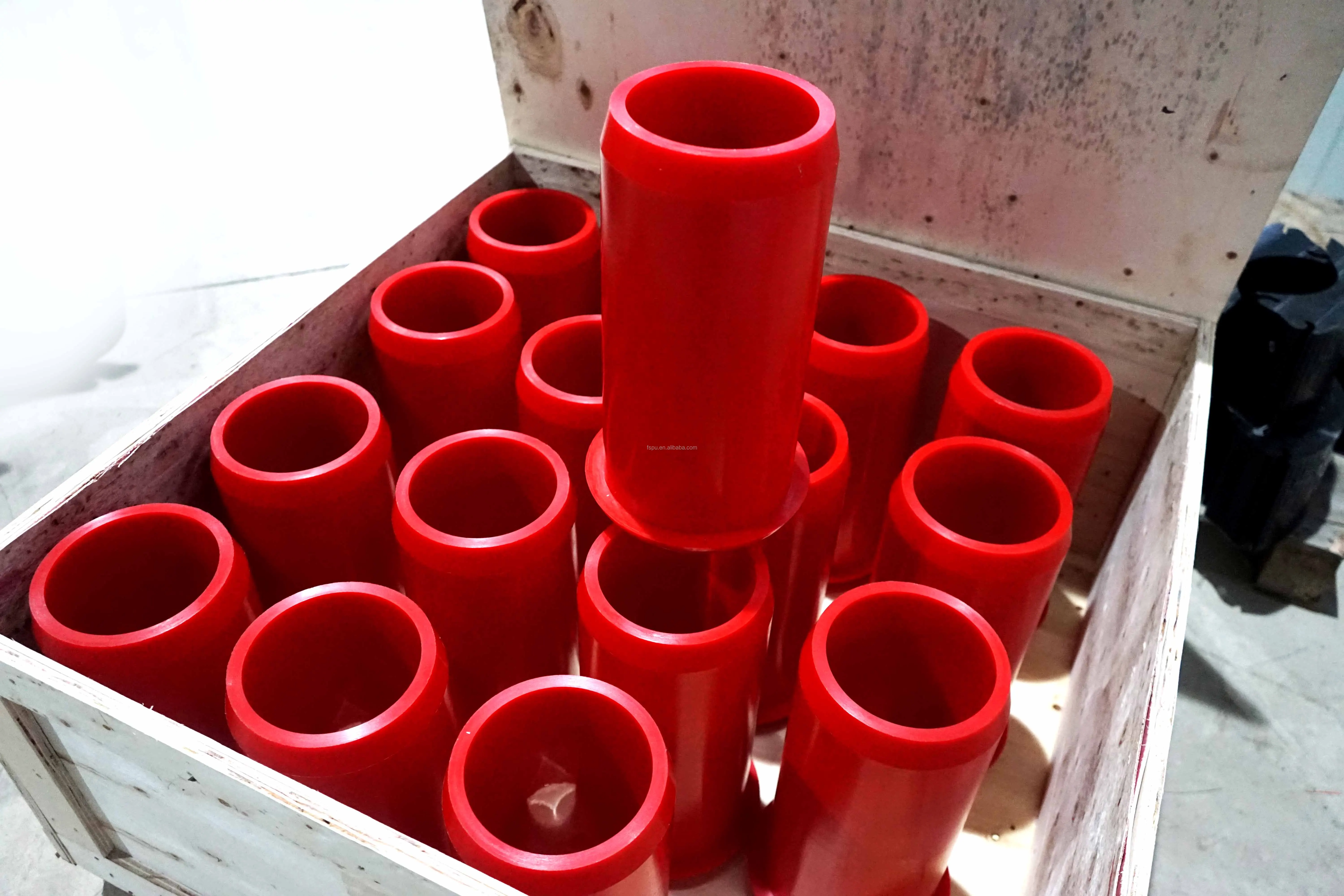 Customized Polyurethane Elastomer Bushing - Buy Polyurethane Plastic ...